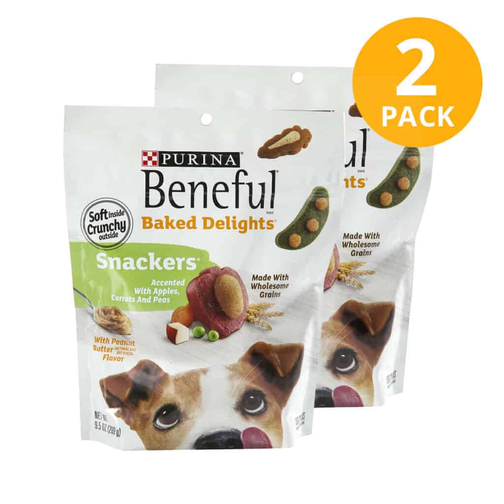 Purina Beneful Baked Delights Snackers, 9.5 OZ (Pack de 2) - Superunico ...