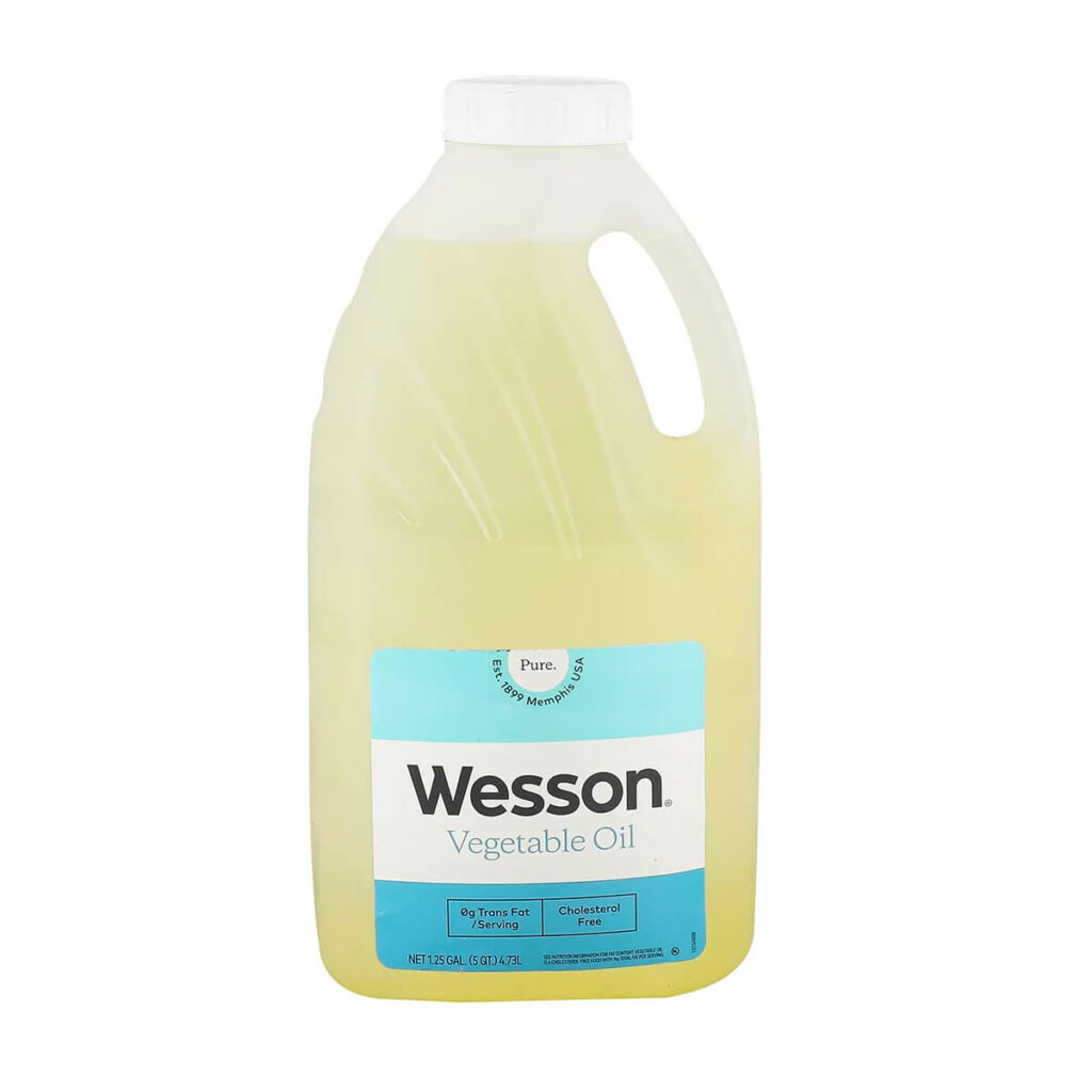 Wesson Vegetable Oil, Aceite Vegetal, 1.25 GAL (4.73 L) - Superunico ...