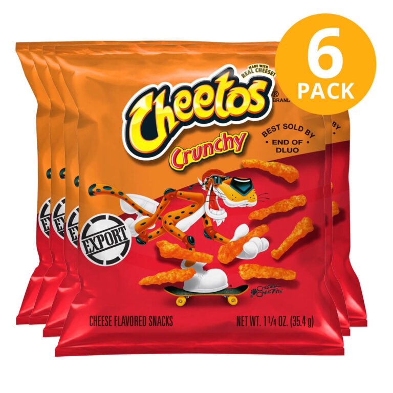 Cheetos, Crunchy, Cheese Snacks 1.1/4 OZ (Pack de 6) - Superunico - El ...