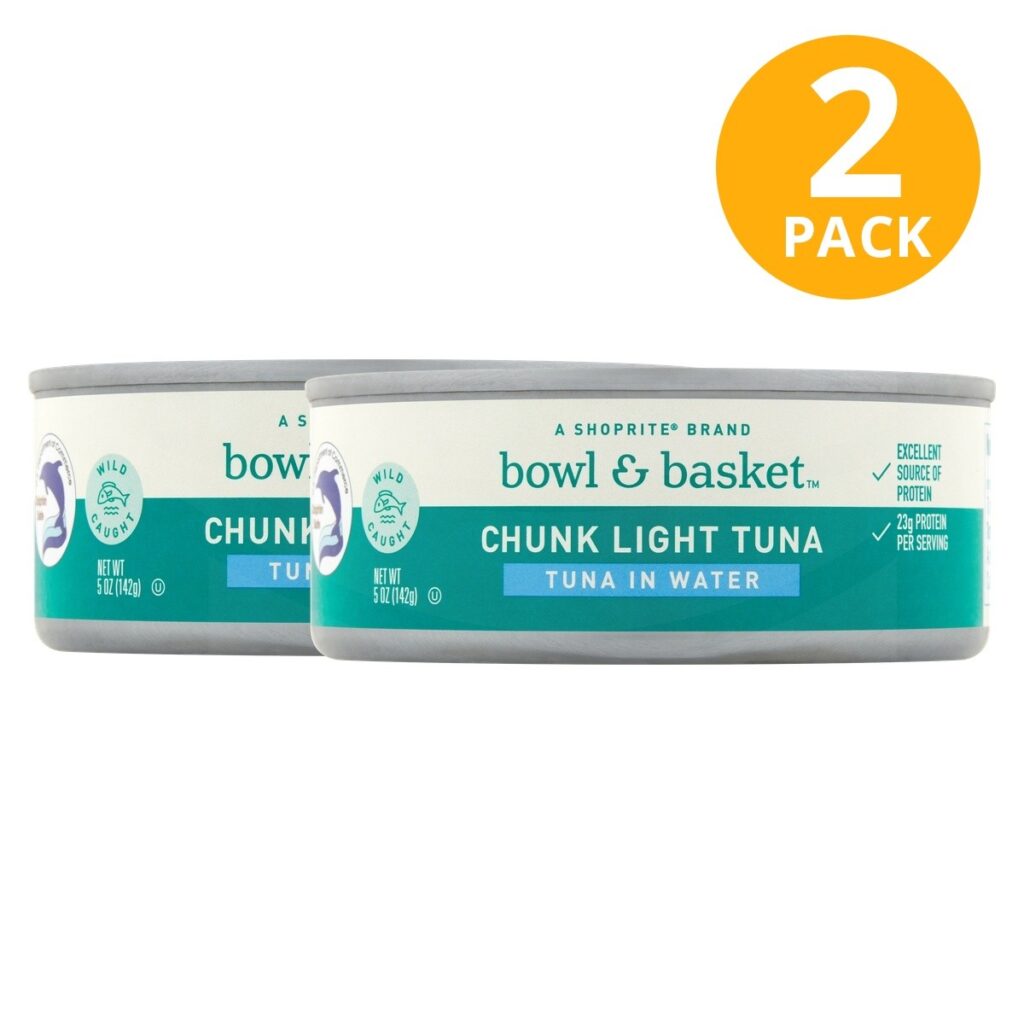 Bowl & Basket Atún Chunk Light en Agua, 5 OZ (Pack de 2) - Superunico ...