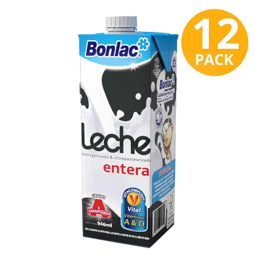 Leche Bonlac Entera, 946 ml (Pack de 12) - Superunico - El Supermercado ...