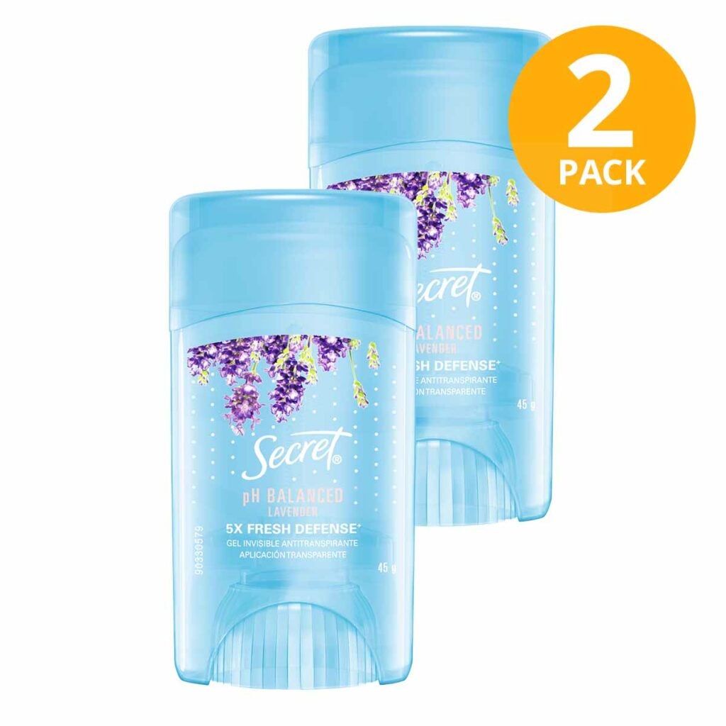 Secret Lavender pH Balanced Antitranspirante, Gel Desodorante 45 gr ...