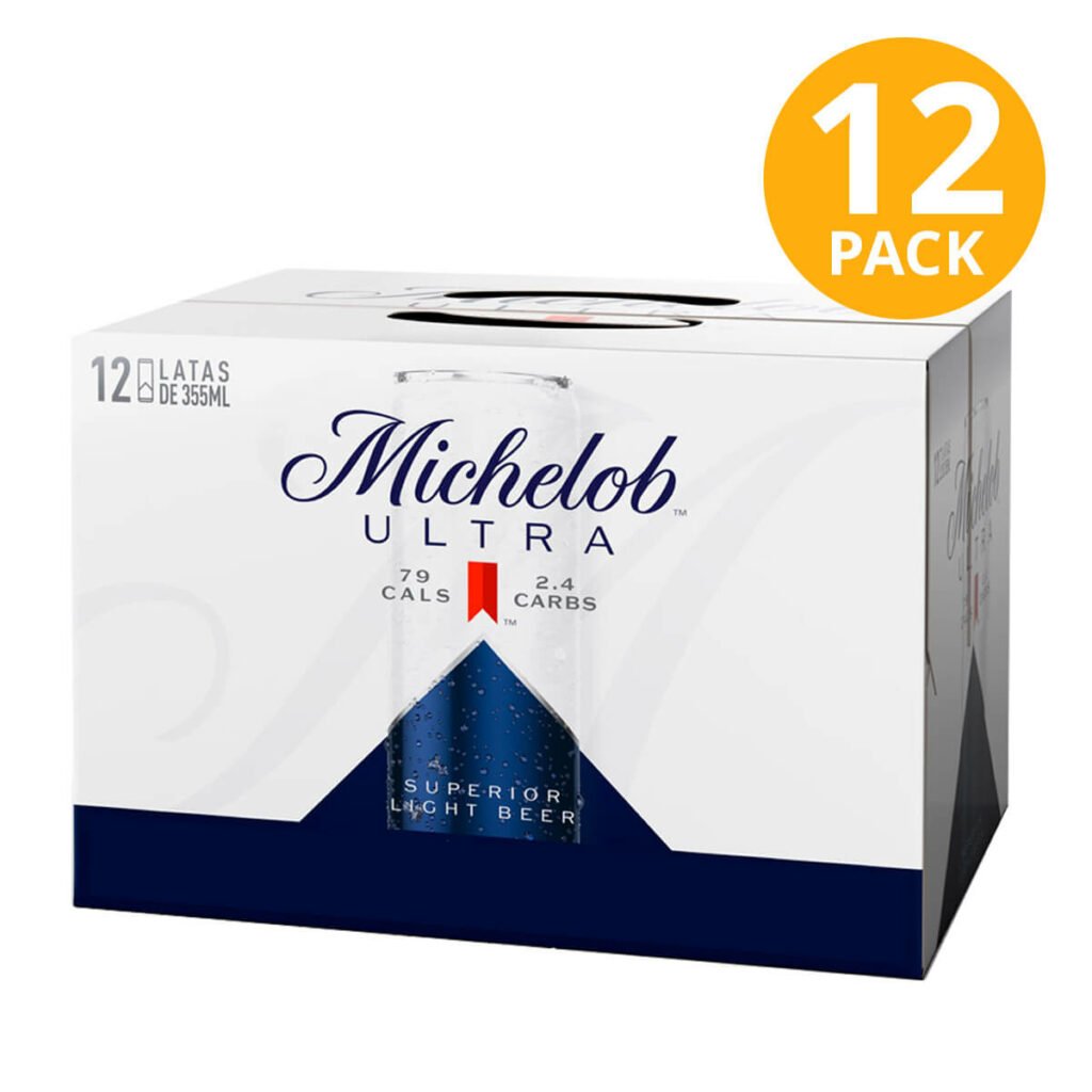Michelob Ultra, Cerveza, Lata 355 ml (Pack de 12) - Superunico - El ...