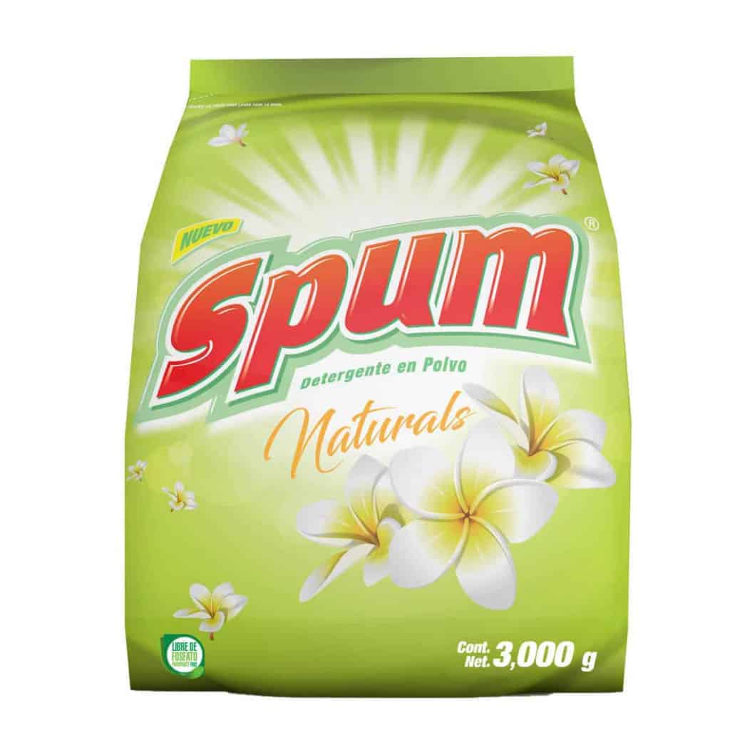 Spum Naturals Detergente en Polvo, 3 kg - Superunico - El Supermercado ...