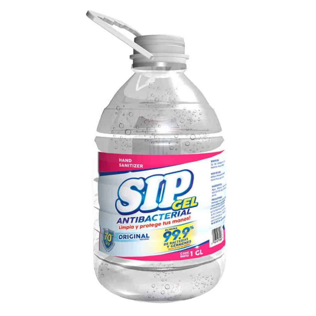 Gel Alcoholado Antibacterial SIP, 1 Galón - Superunico - El ...