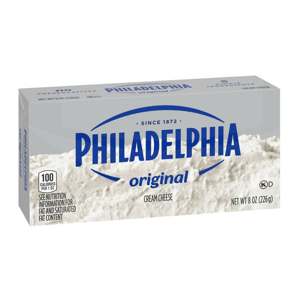 Queso Crema, Philadelphia Original en Barra, 8 OZ - Superunico - El ...