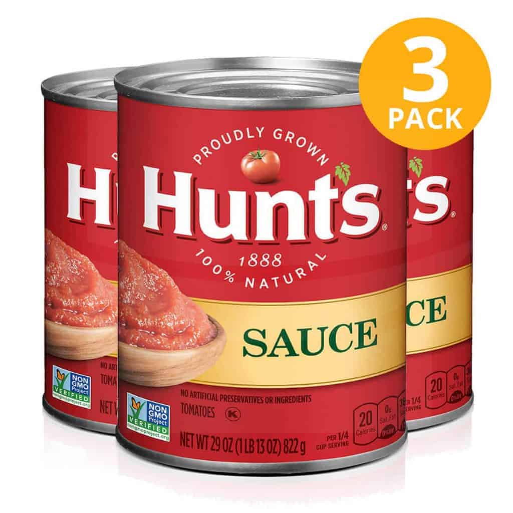 Hunt’s Salsa de Tomate, 100% Natural, 29 OZ (Pack de 3) - Superunico ...