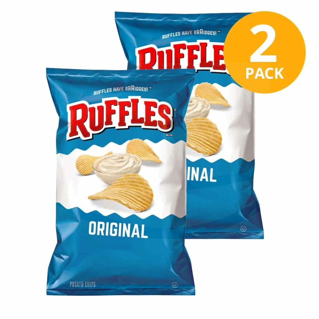 Ruffles Original, Potato Chips, 6.5 OZ (Pack de 2) - Superunico - El ...