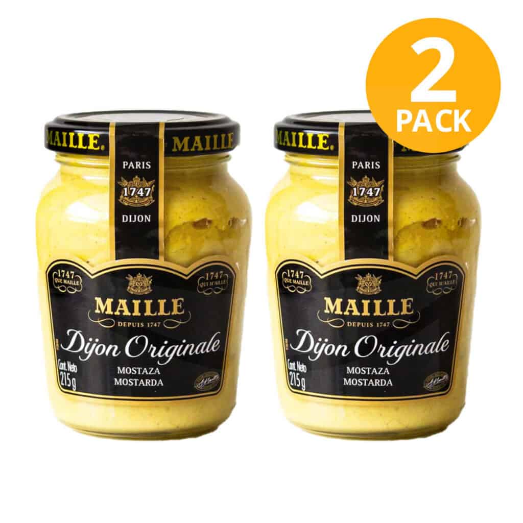 Mostaza Dijon Original, Maille, 215 gr (Pack de 2) - Superunico - El ...