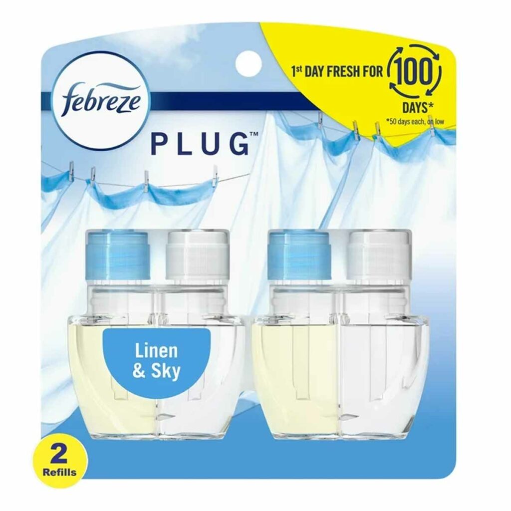 Febreze Plug Linen & Sky Refill, 2 Unidades - Superunico - El ...