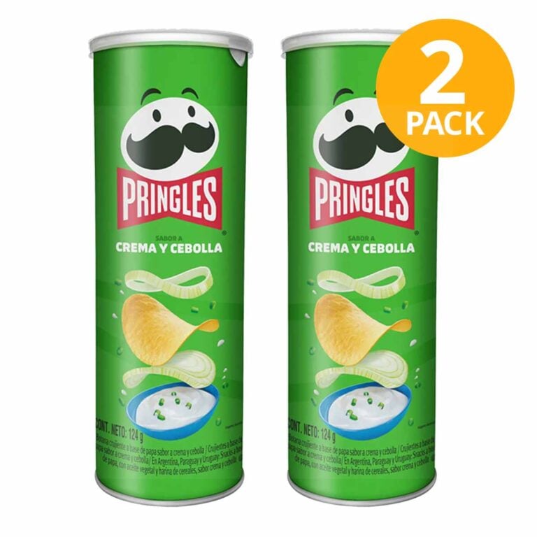 Pringles, Sour Cream & Onion, 124 gr (Pack de 2) - Superunico - El ...