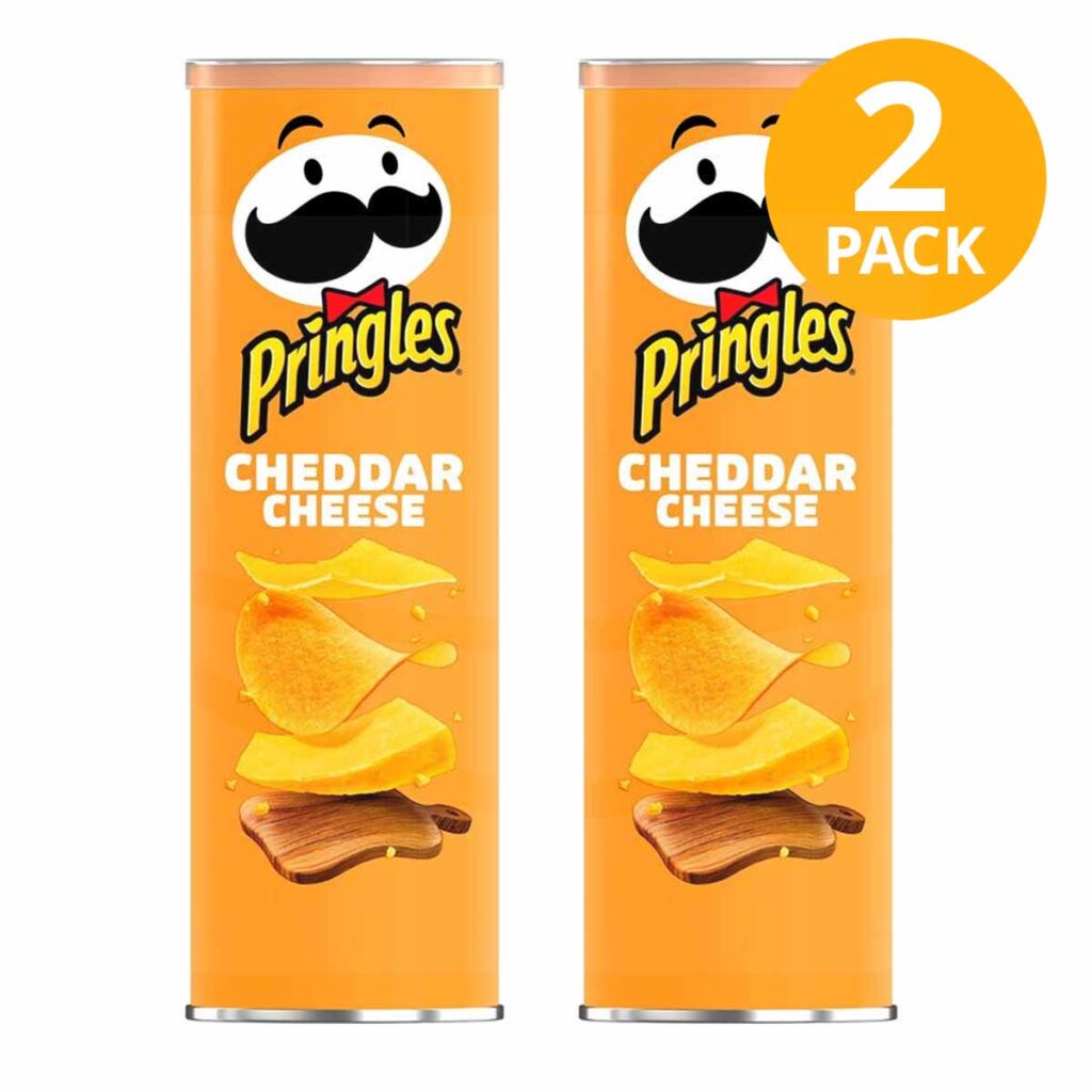 Pringles, Cheddar Cheese, 124 gr (Pack de 2) - Superunico - El ...