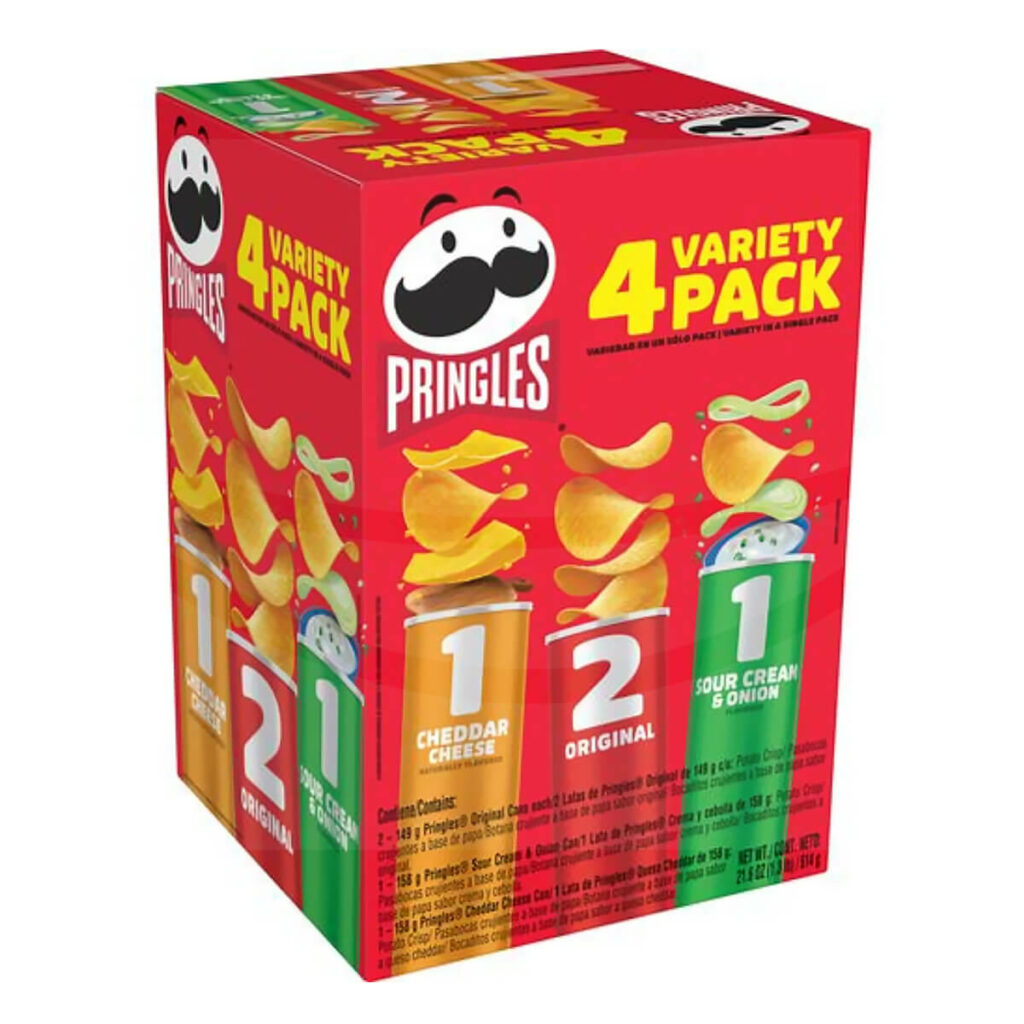 Pringles Surtidas, Variety Pack (Pack de 4) - Superunico - El ...