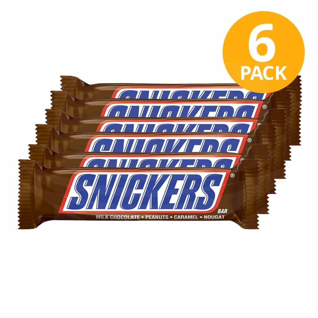 Snickers Chocolate Bar, 1.86 OZ (Pack de 6) - Superunico - El ...