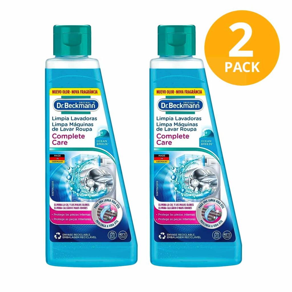 Dr. Beckmann, Limpia Lavadoras Complete Care, 250 ml (Pack de 2 ...