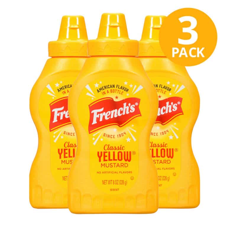 French’s Classic Yellow, Mostaza, 8 OZ (Pack de 3) - Superunico - El ...