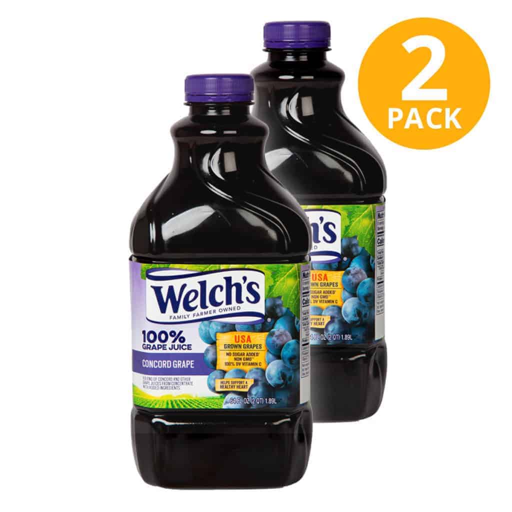 Welch, Jugo 100% Uva, 64 OZ (1.89 L) (Pack de 2) - Superunico - El ...