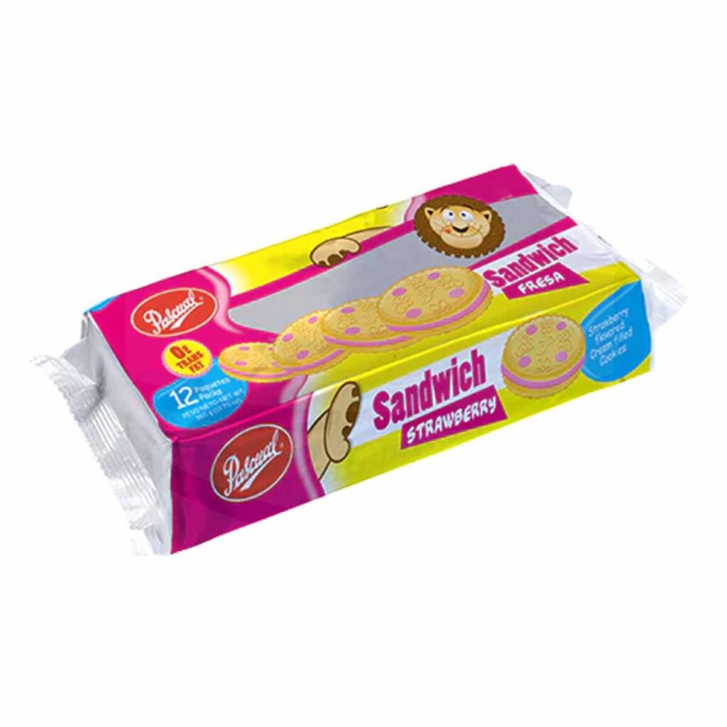 Galletas Sandwich Fresa, 12 Paquetitos - Superunico - El Supermercado ...
