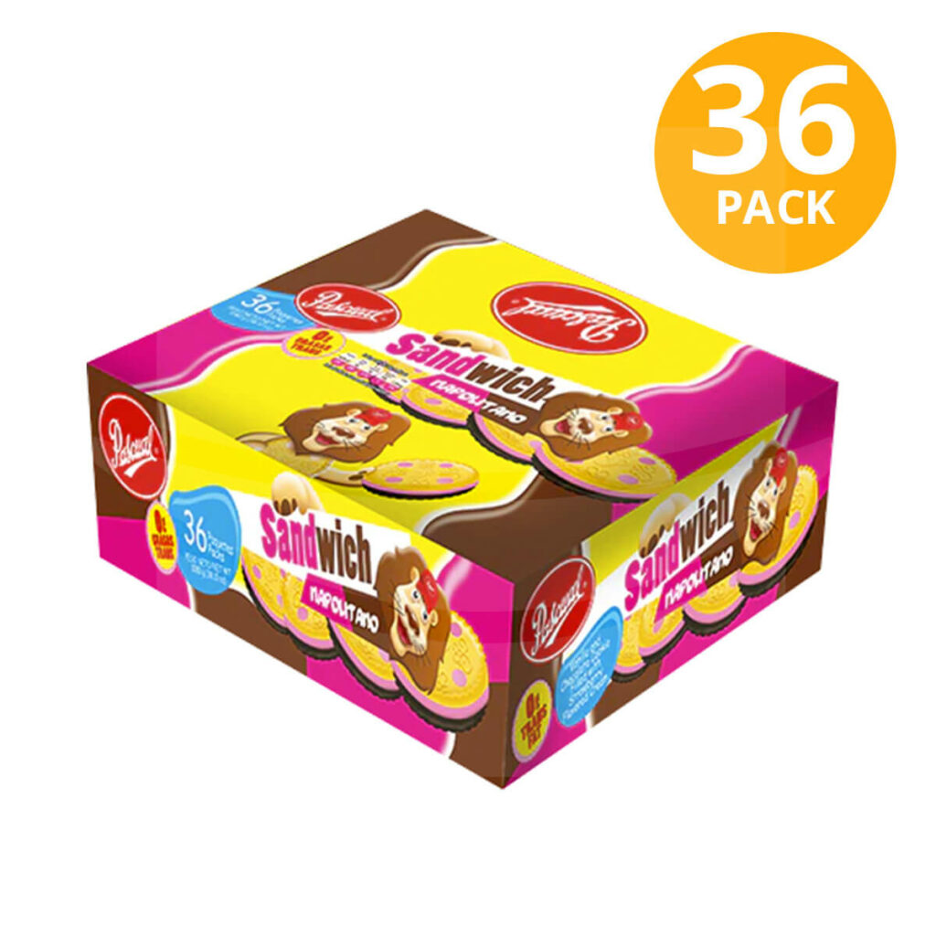 Galletas Sandwich Napolitano 30 gr (Pack de 36) - Superunico - El ...