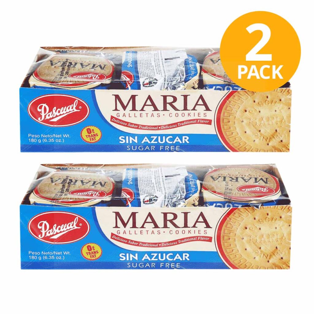 Galletas María Sin Azúcar, 12 Paquetitos (Pack de 2 x 6) - Superunico ...