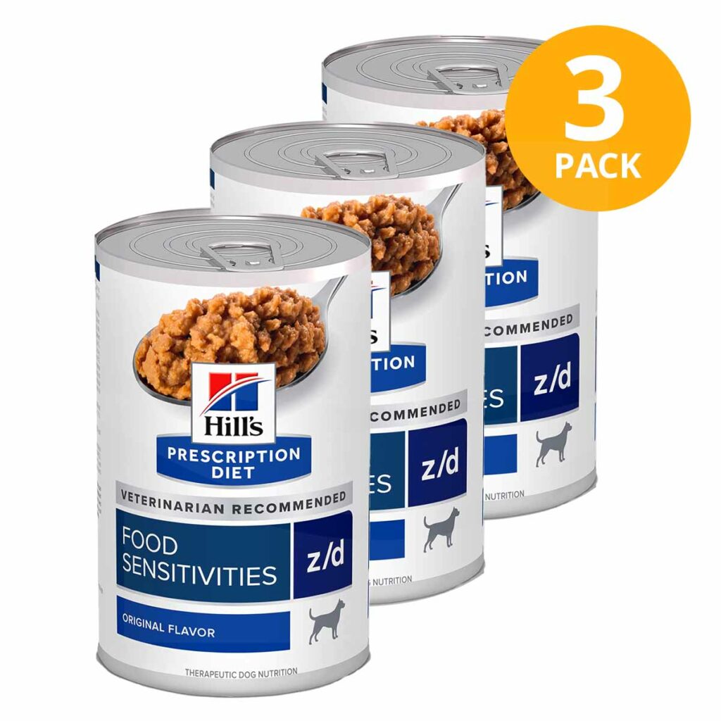 Hill’s Prescription Diet z/d, Skin/Food Sensitivities, Original Flavor ...