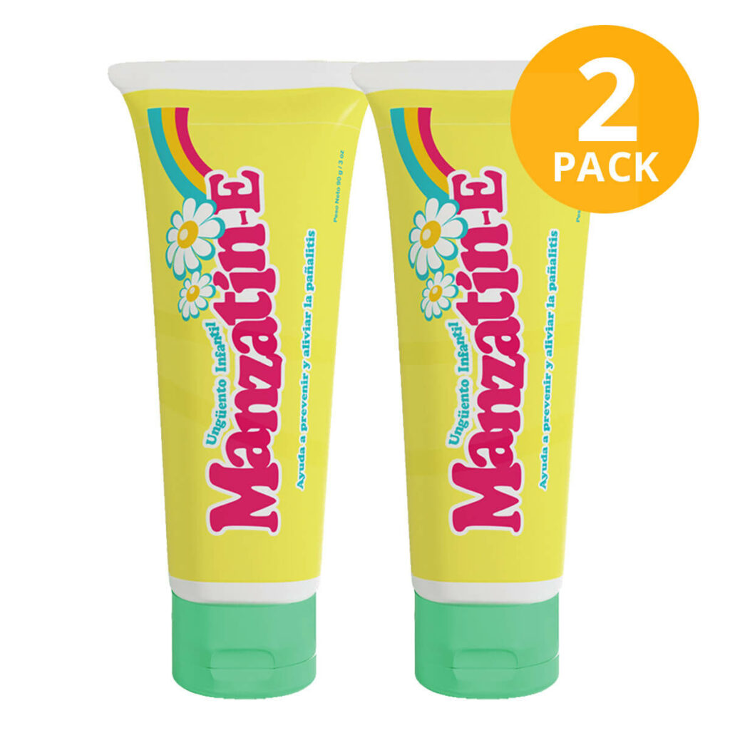 Manzatín E Ungüento Infantil, Tubo 90 gr (Pack de 2) - Superunico - El ...