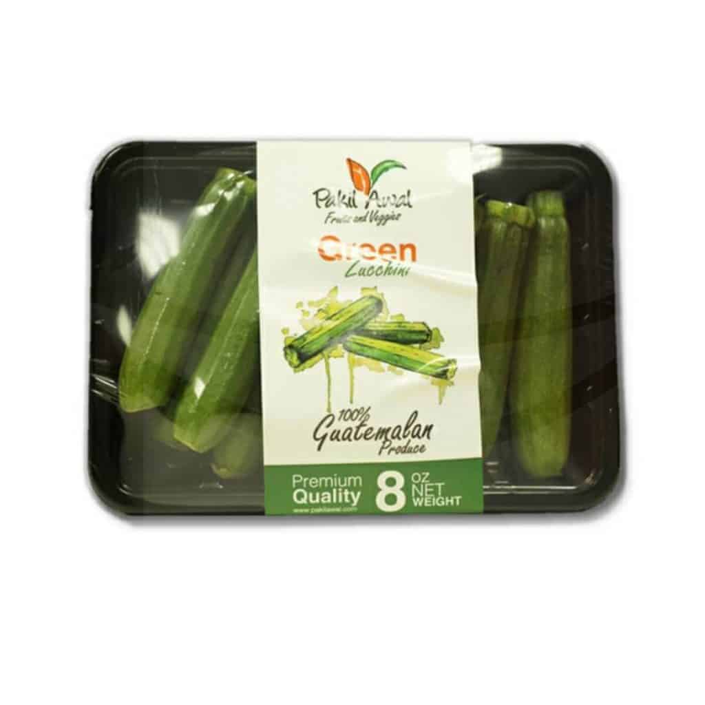 Baby Zucchini en Bandeja, Pakil Awal, 8 OZ - Superunico - El ...
