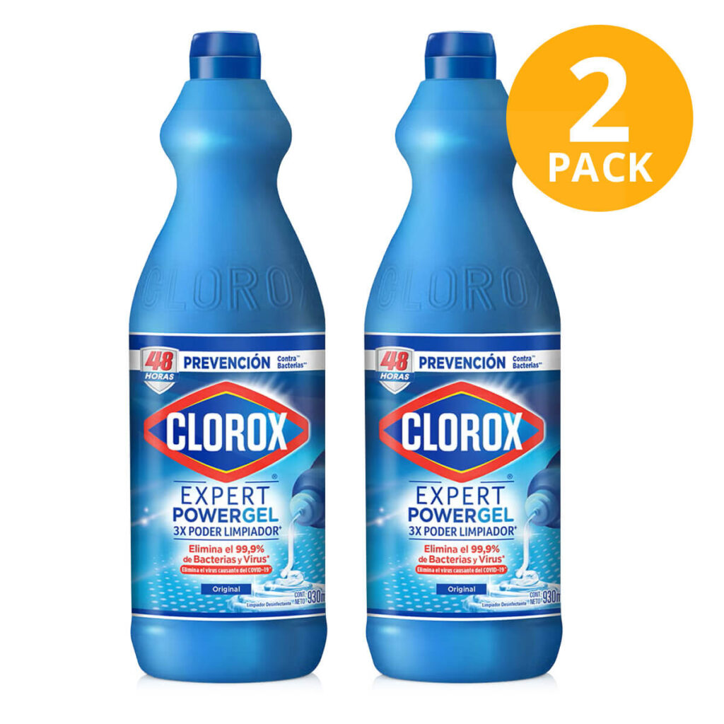 Clorox Expert CloroGel, Gel, 1.65 L (Pack de 2) - Superunico - El ...