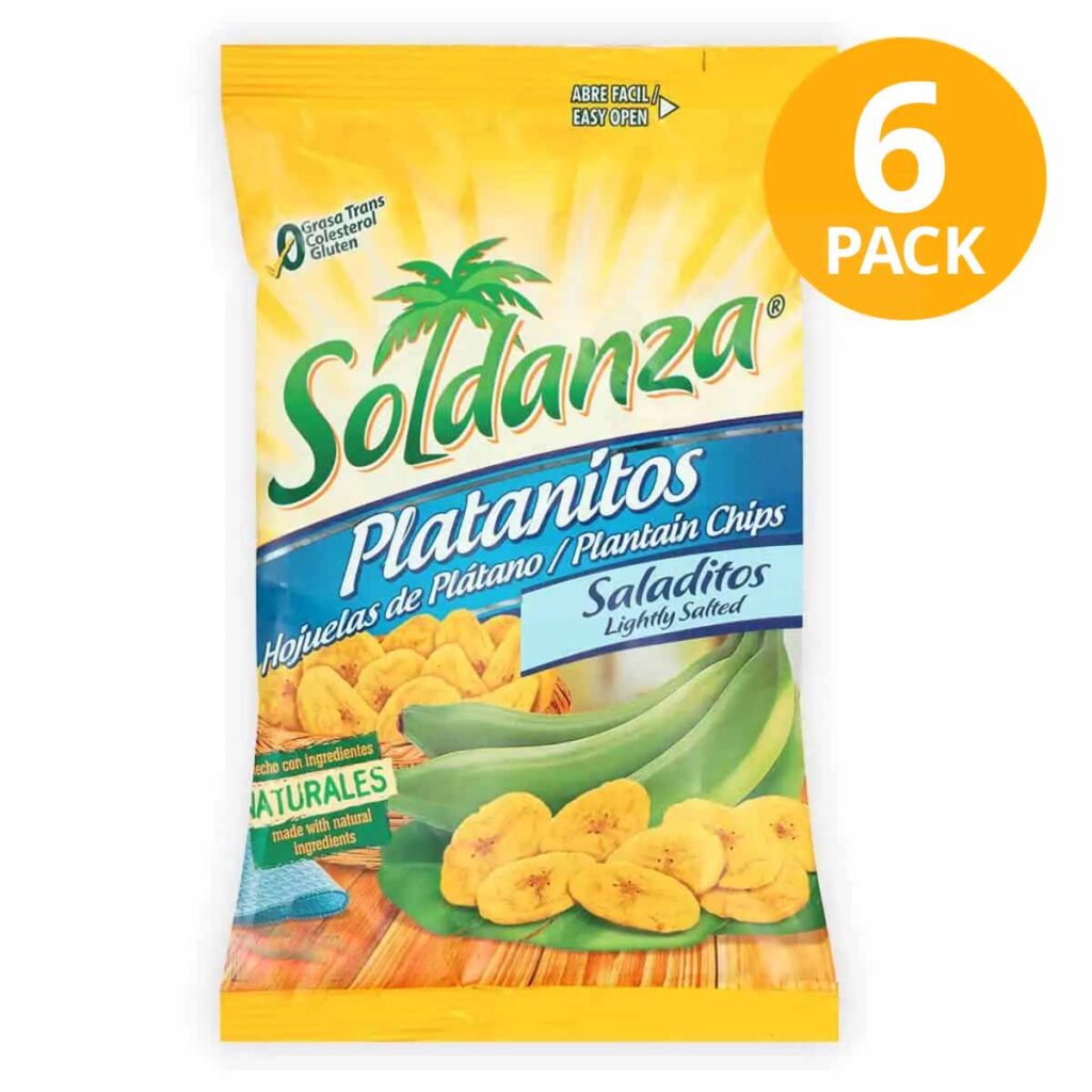 Platanitos Saladitos, Soldanza, 42 gr (Pack de 6) - Superunico - El ...