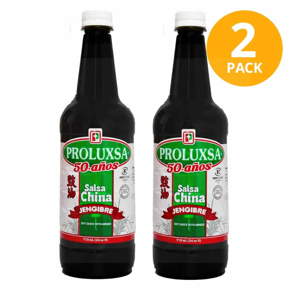 Salsa China Jengibre, Proluxsa, 710 ml (Pack de 2) - Superunico - El ...
