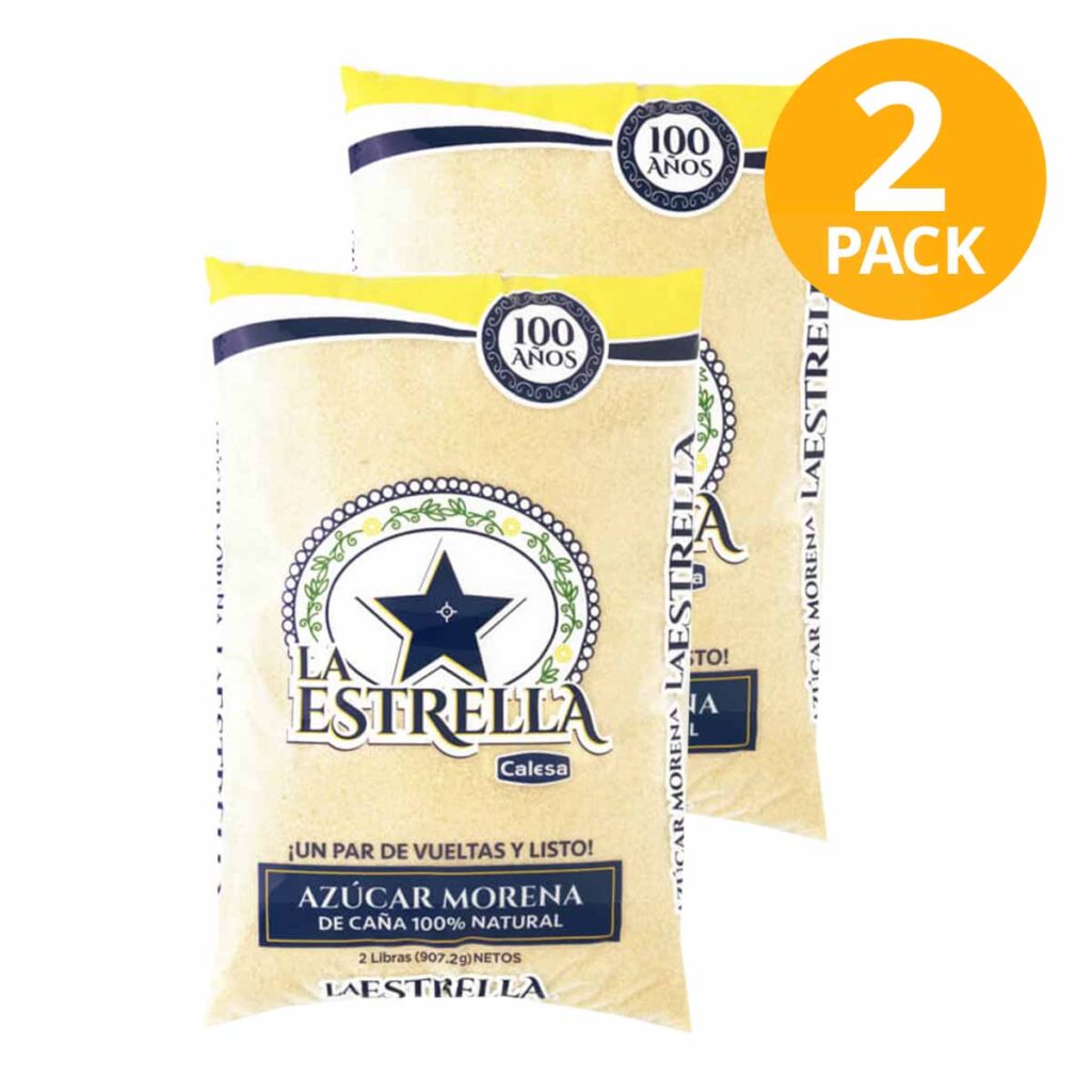 Azúcar Morena La Estrella, 4 lb (Pack de 2 x 2 lb) - Superunico - El ...