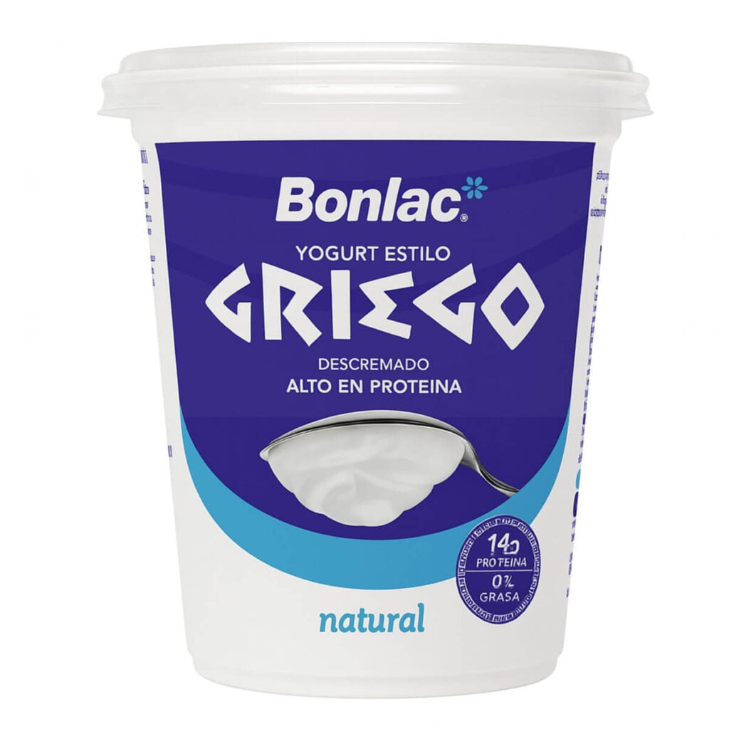 Yogurt Estilo Griego, Natural Descremado, Bonlac, 475 gr - Superunico ...