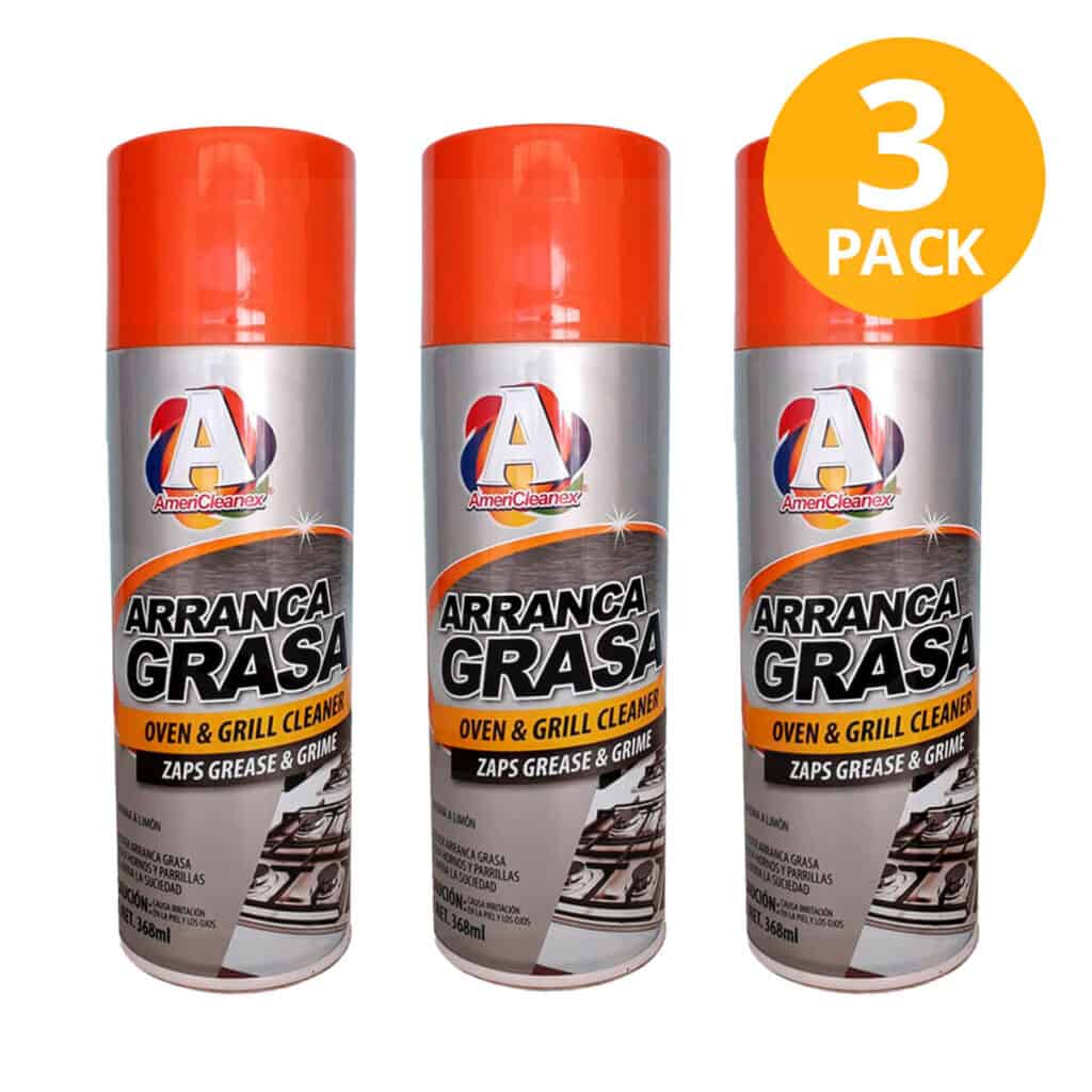 Arranca Grasa en Spray, AmeriCleanex, 368 ml (Pack de 3) - Superunico ...