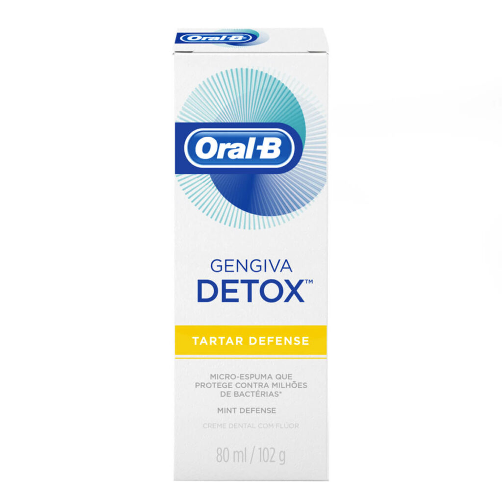 Oral-B Gengiva Detox Tartar Defense, Pasta Dental con Fluor, 80 ml ...
