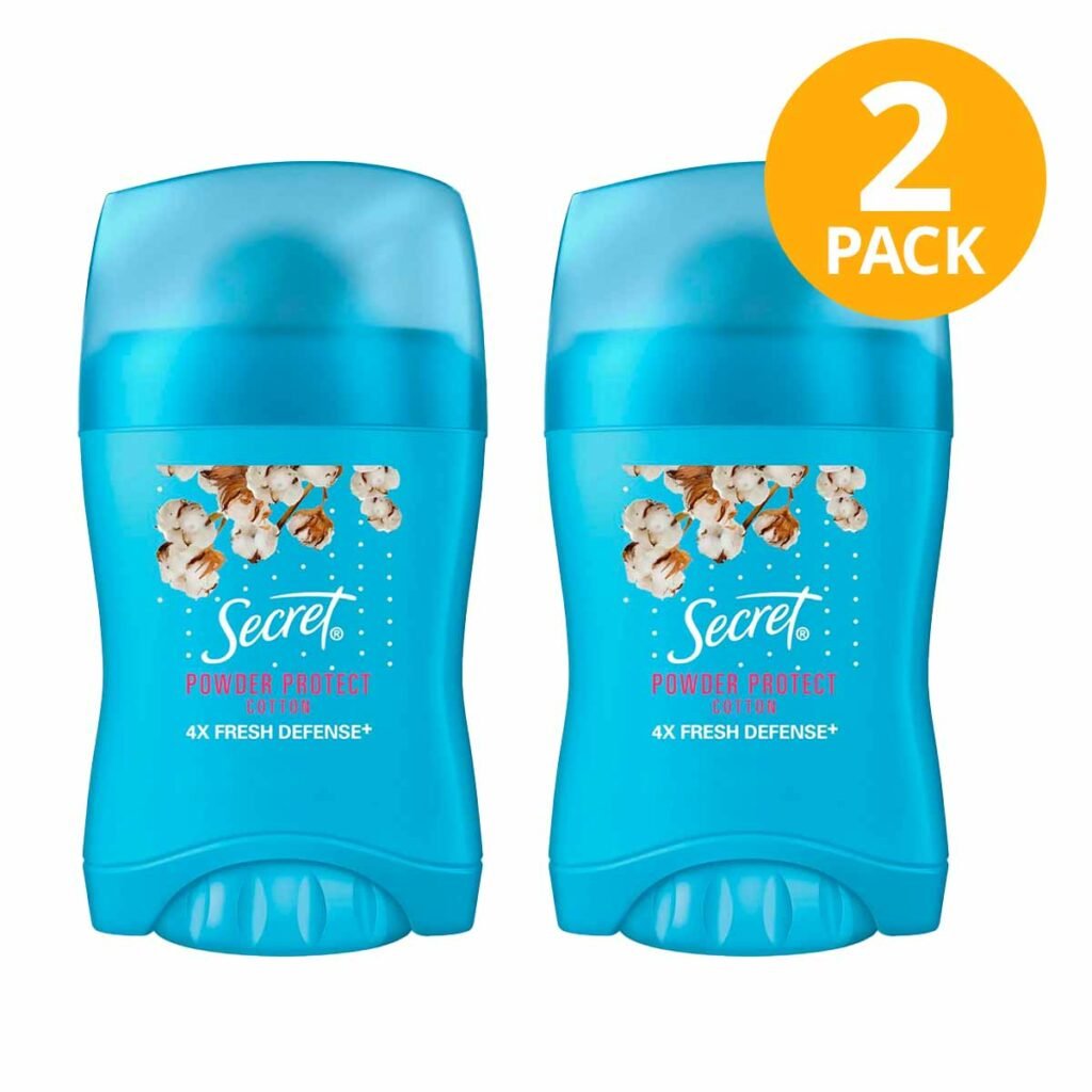 Secret Powder Protect Cotton, Barra Desodorante Antitranspirante, 45 gr ...