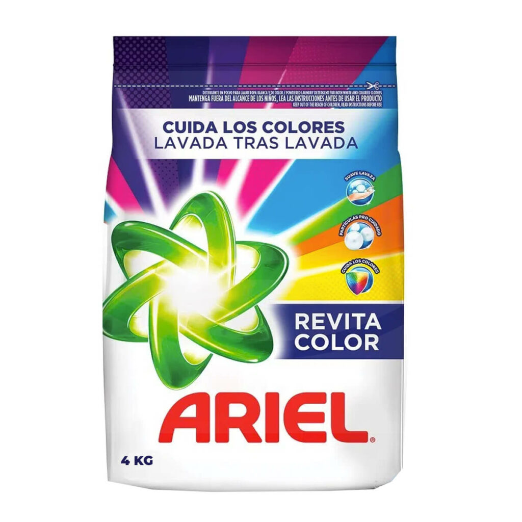 Ariel Revitacolor, Detergente en Polvo, 4 kg - Superunico - El ...