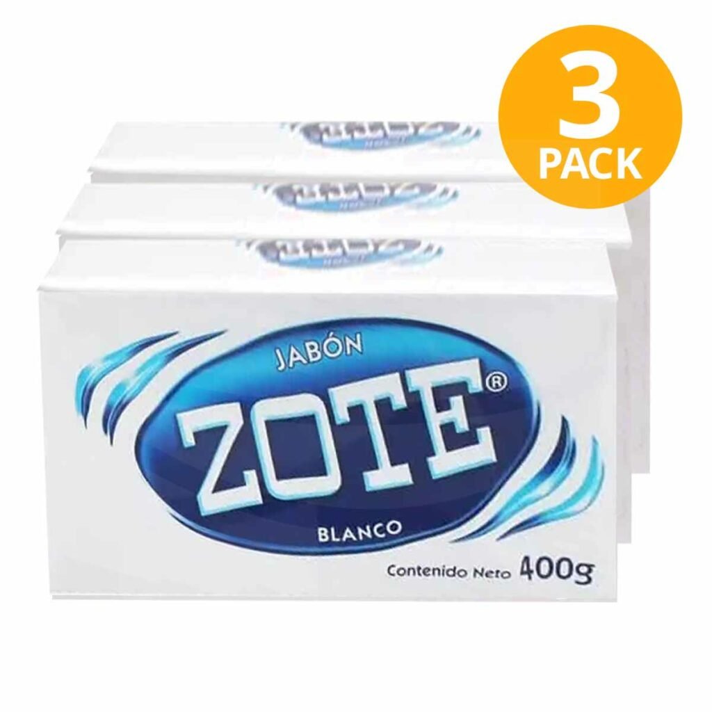 Jabón ZOTE, Blanco 400 gr (Pack de 3) - Superunico - El Supermercado ...