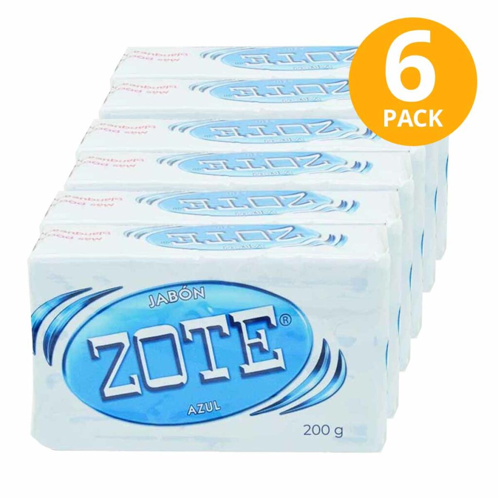 Jabón ZOTE, Azul 200 gr (Pack de 6) - Superunico - El Supermercado 100% ...