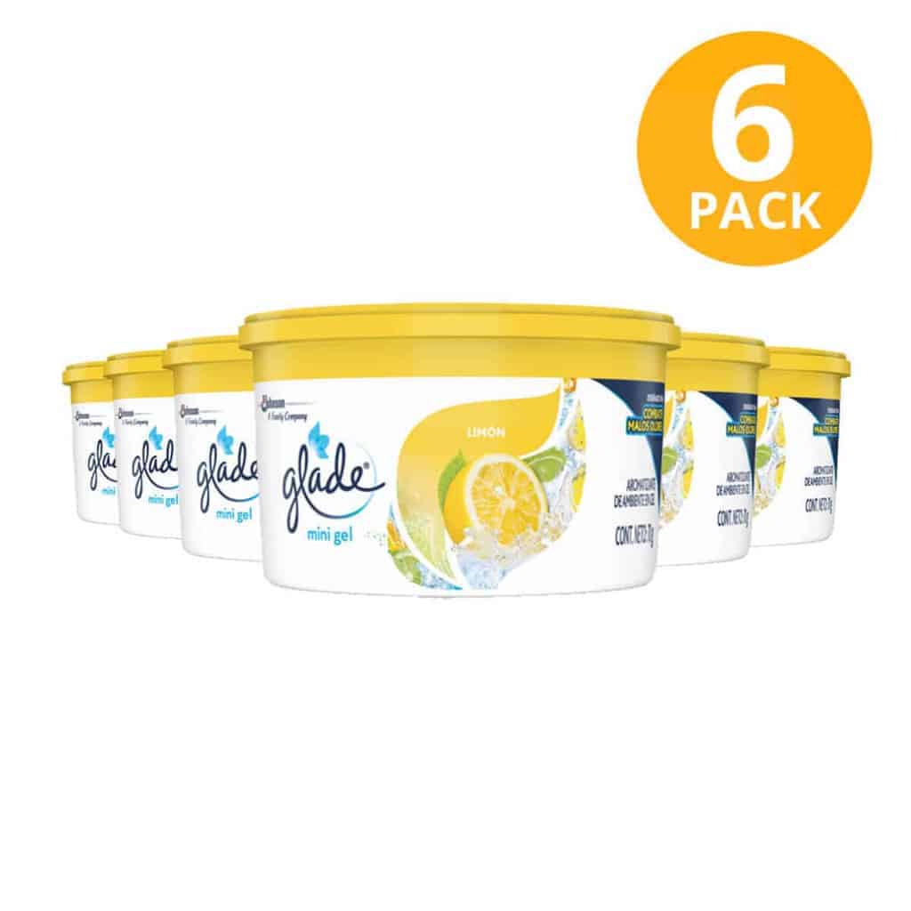 Glade Limón Mini Gel Aromatizante, 70 gr (Pack de 6) - Superunico - El ...