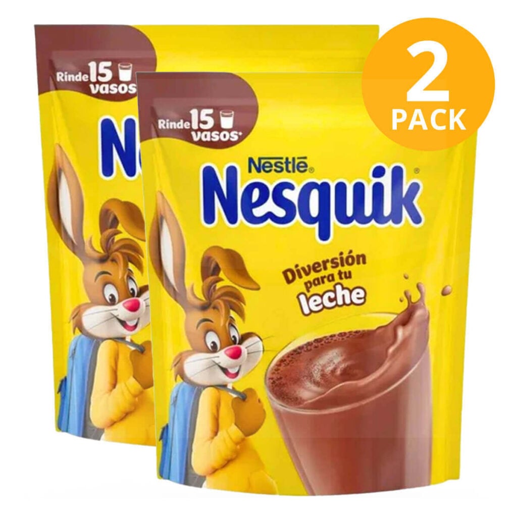 Nesquik Polvo Sabor Chocolate, 200 gr (Pack de 2) - Superunico - El ...
