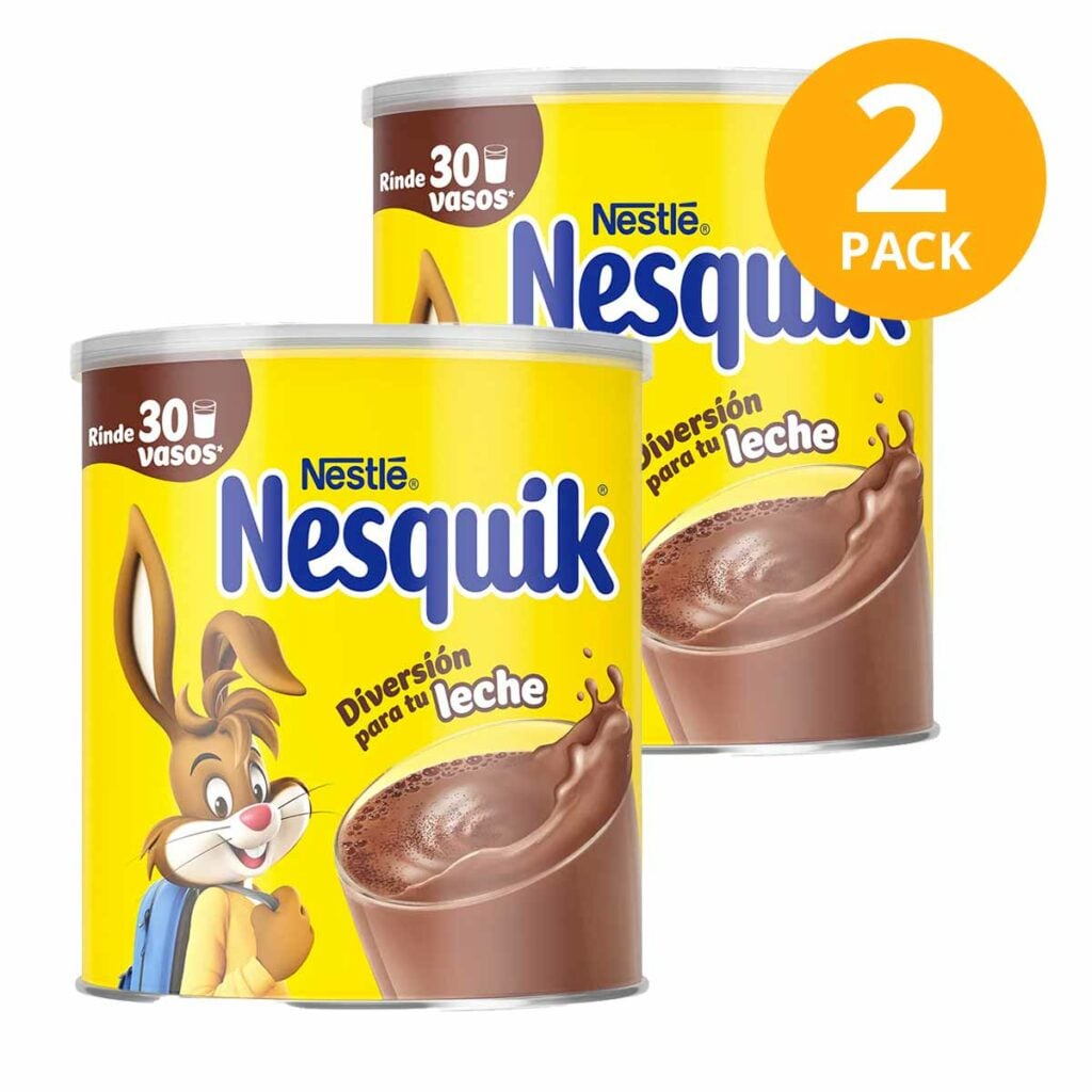 Nesquik Chocolate Bebida en Polvo, 400 gr (Pack de 2) - Superunico - El ...