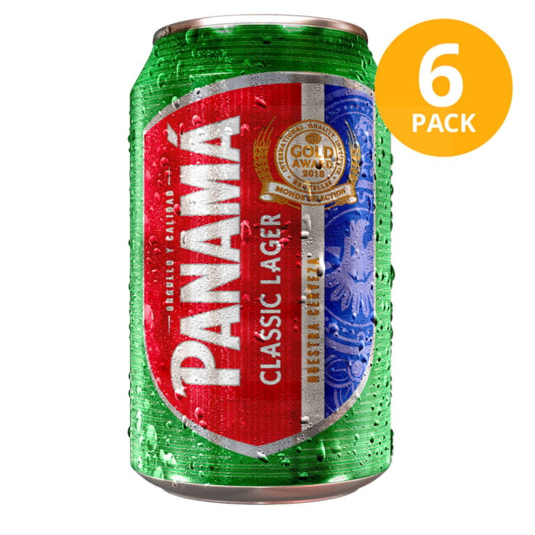 Panamá Classic Lager, Cerveza, Lata, 355 ml (Pack de 6) - Superunico ...