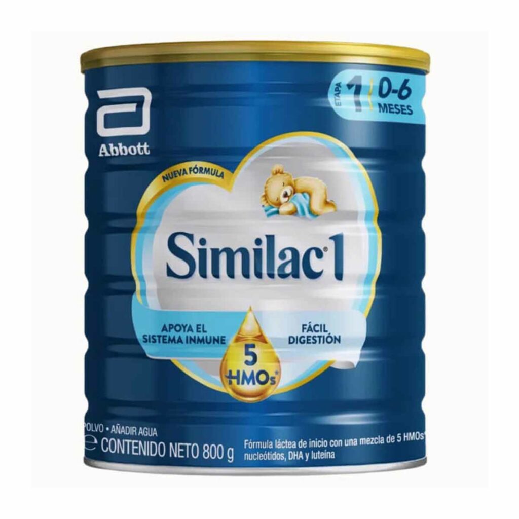 Similac 1 Fácil Digestión 5HMO, Fórmula Infantil, 800 gr - Superunico ...