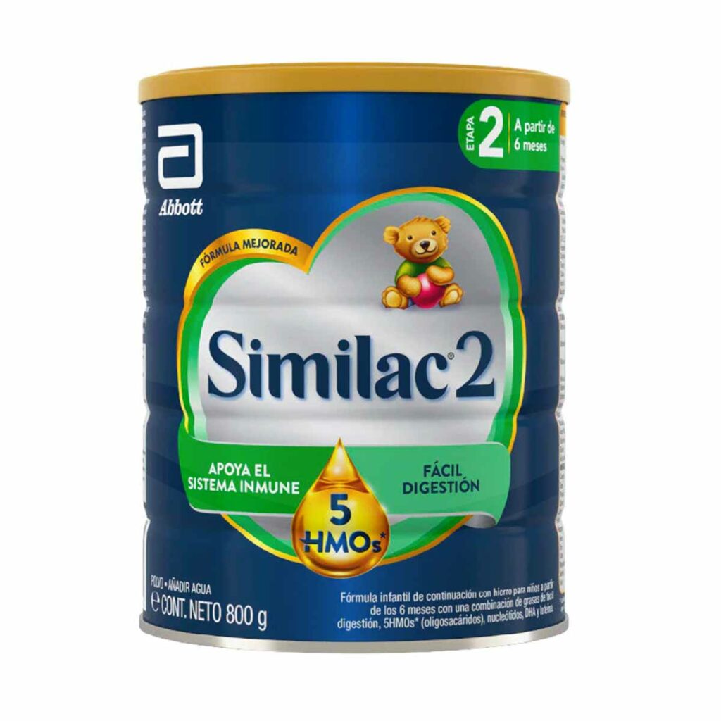 Similac 2 HMO Fácil Digestion 5HMO, Fórmula Infantil, 800 gr ...