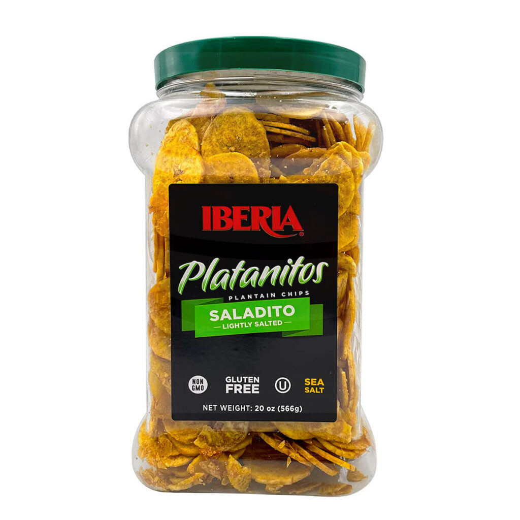Platanitos Saladitos en Frasco, Iberia, 20 OZ - Superunico - El ...
