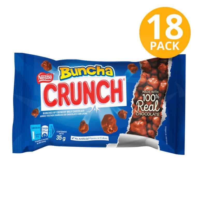 Nestlé Crunch Buncha, Chocolate, 35 gr (Pack de 18) - Superunico - El Supermercado 100% Online ...