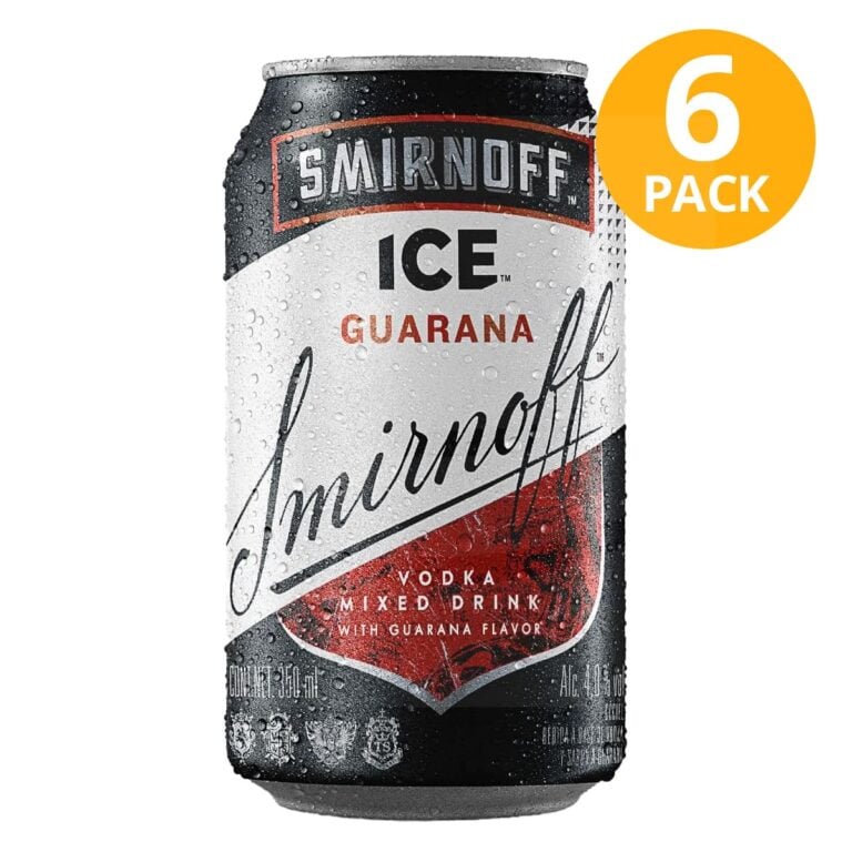 Smirnoff Ice Guarana, Vodka, Lata, 350 ml (Pack de 6) - Superunico - El ...