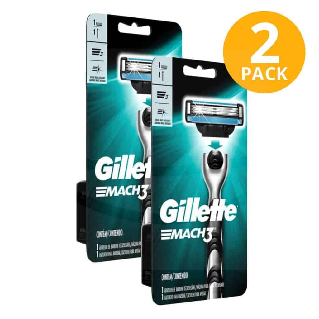 Gillette Mach 3, Rasuradora Máquina para Afeitar Recargable + 1 ...