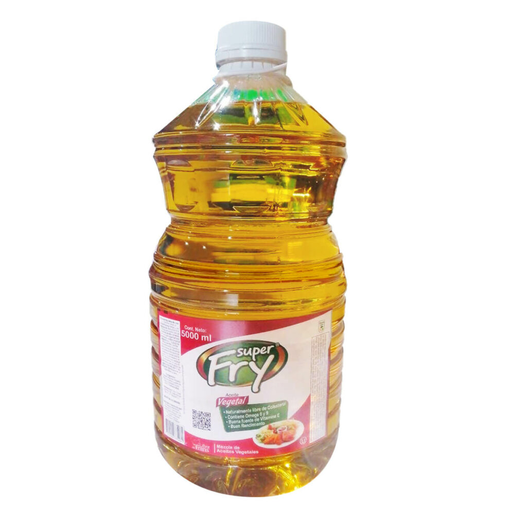 Aceite Super Fry 100% Vegetal, 5000 ml - Superunico - El Supermercado ...