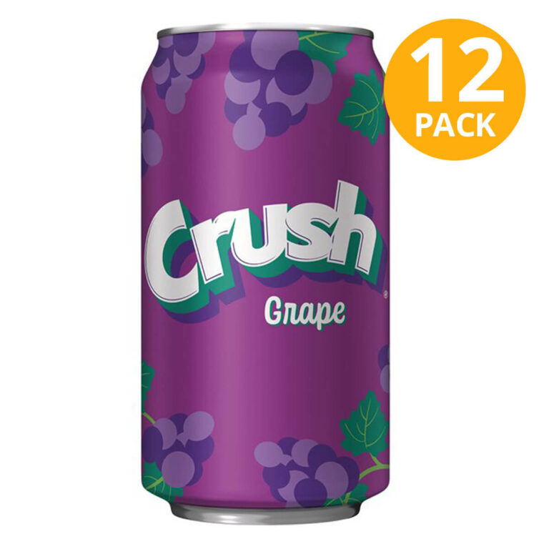 Crush Uva, Grape Soda, Importada, 355 ml (Pack de 12) - Superunico - El ...